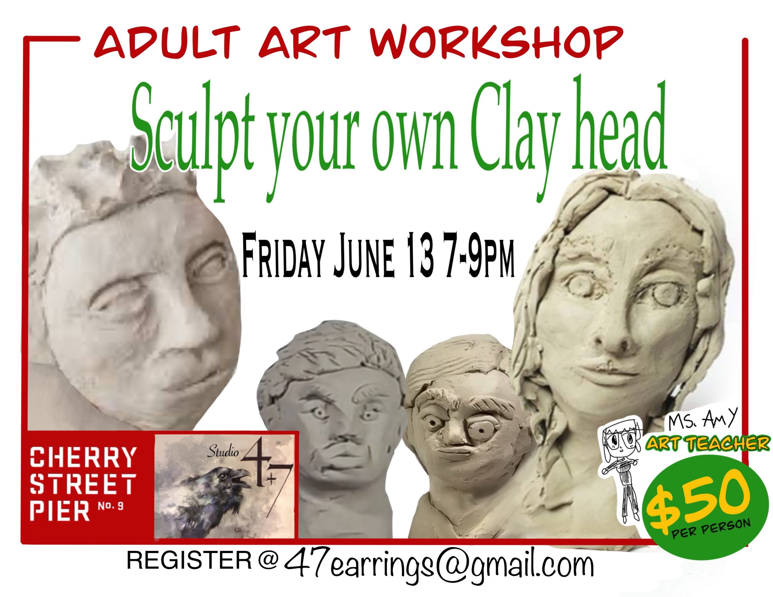 Art Classes with Amy Kelly (Studio 8) » Cherry Street Pier