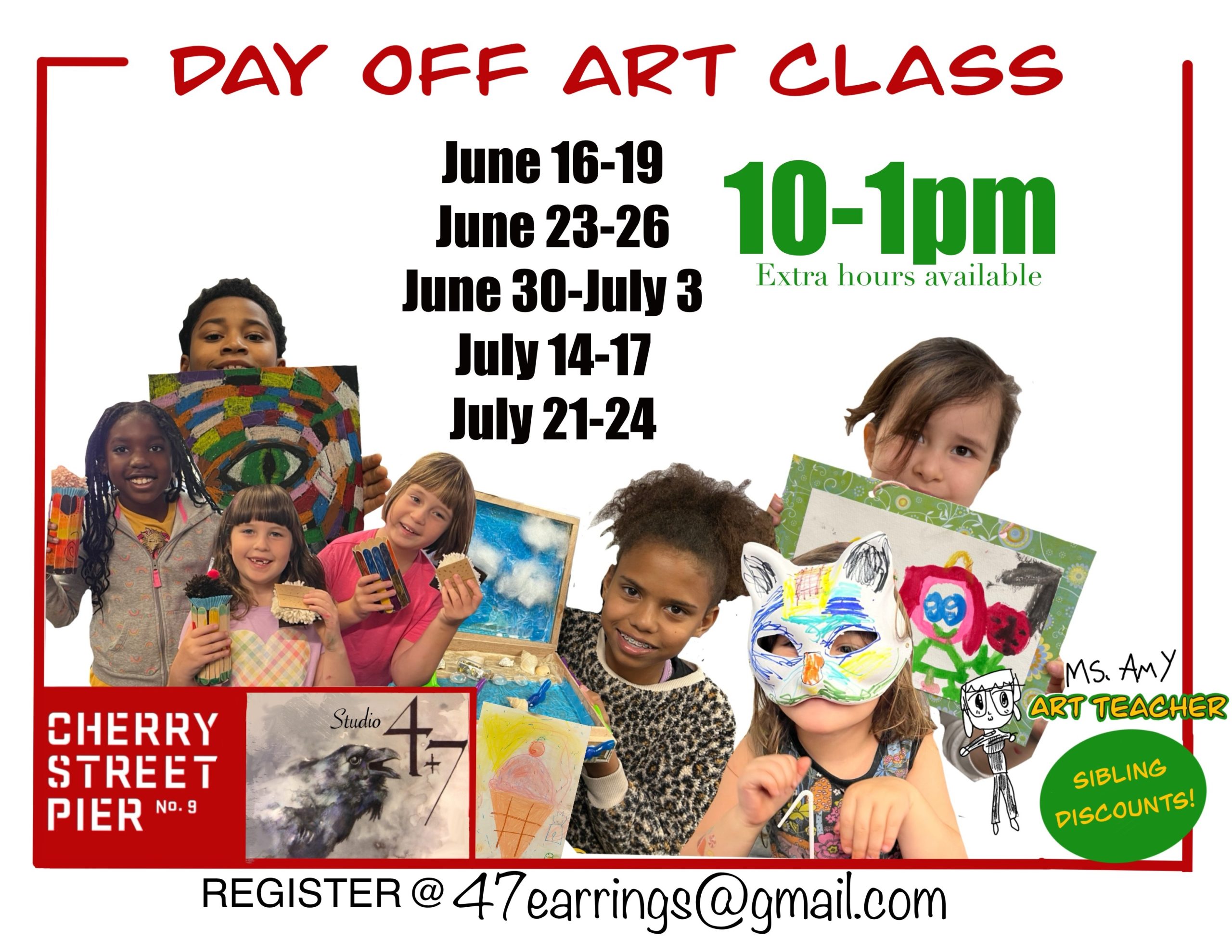 Art Classes with Amy Kelly (Studio 8) » Cherry Street Pier