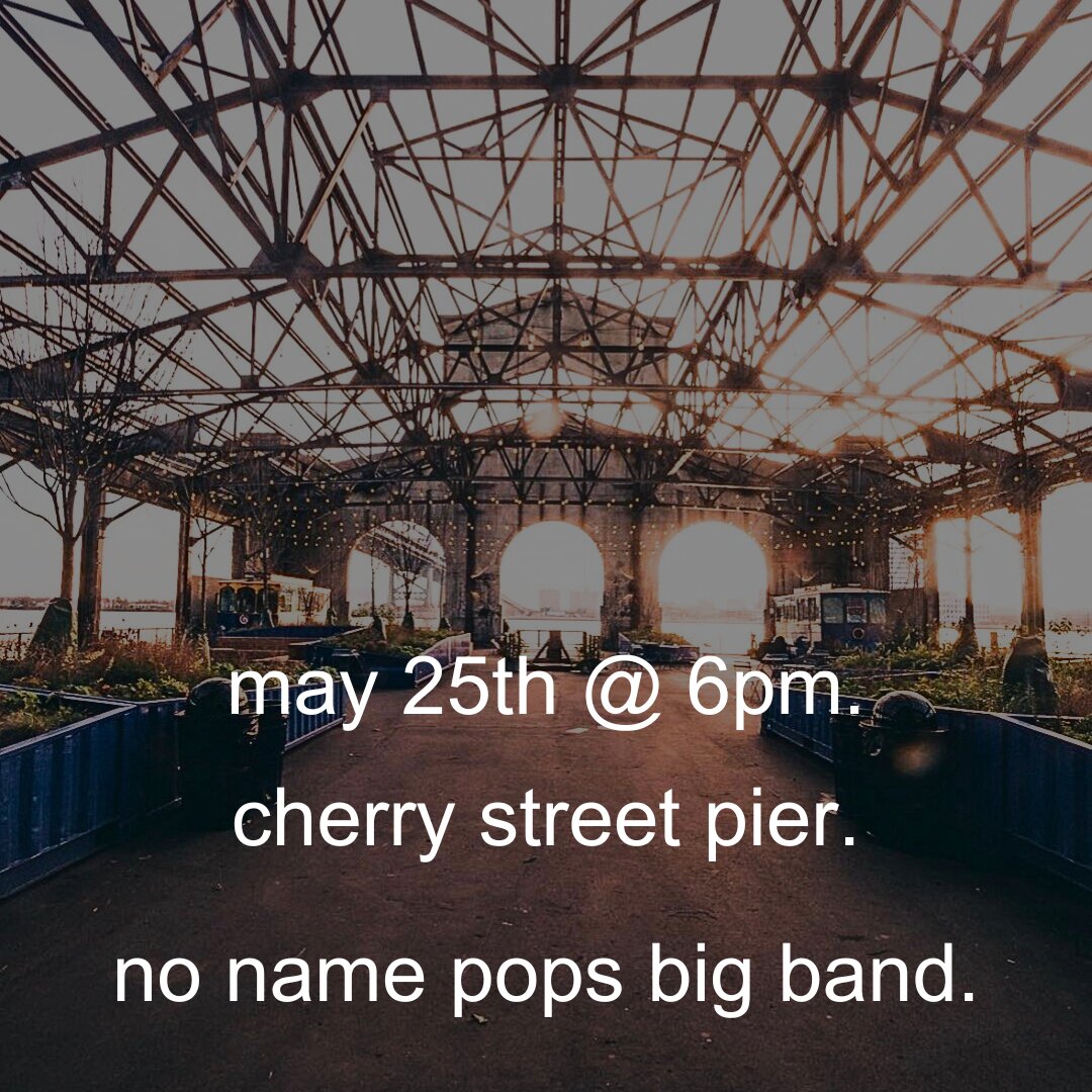 (FREE PERFORMANCE) The No Name Pops Big Band » Cherry Street Pier (FREE PERFORMANCE) The No Name Pops Big Band » Cherry Street Pier